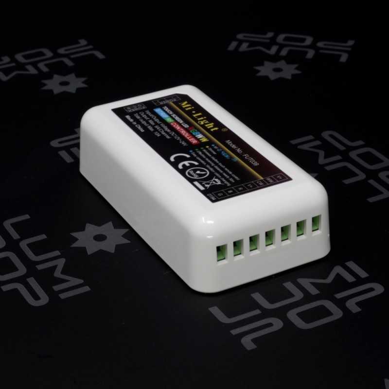 KIT ruban LED RGB+CCT 220V 2m50 multicolore et blanc variable