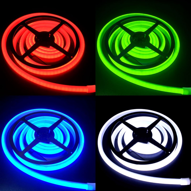 Ruban LED multicolore pour extérieur 2m50 haute luminosité