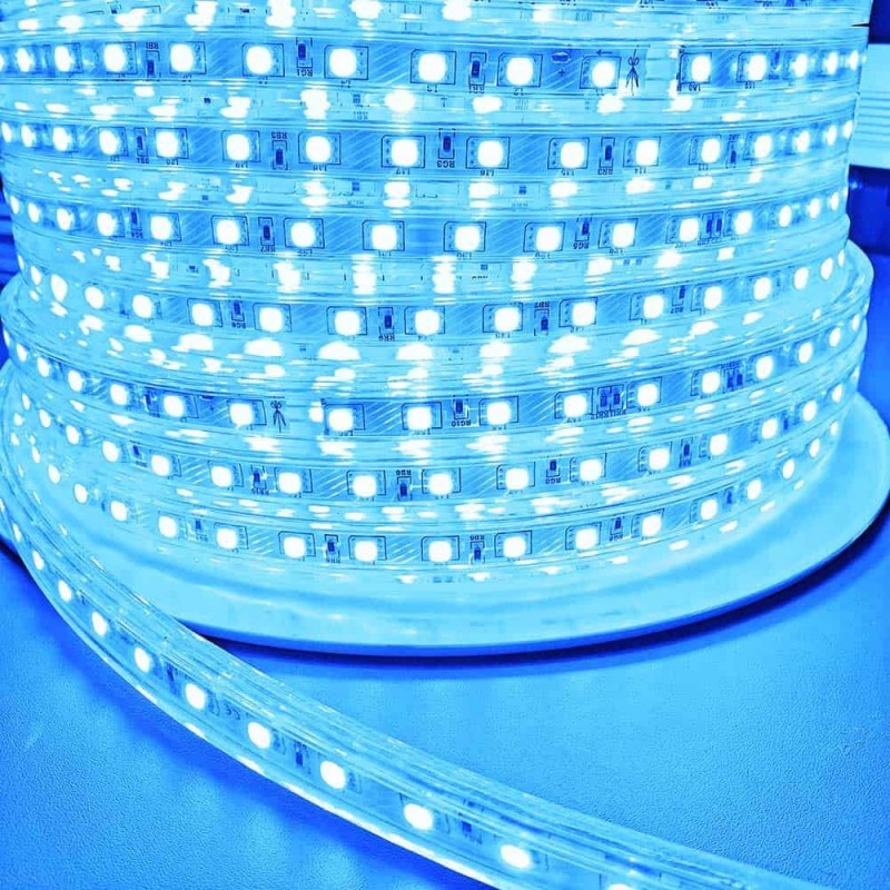 Rouleau LED RGB 220V sans transformateur, jusqu'à 50m